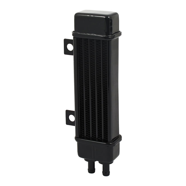 Jagg 6-Row Vertical Slimline Oil Cooler in Black Finish For 1955-1983 ...