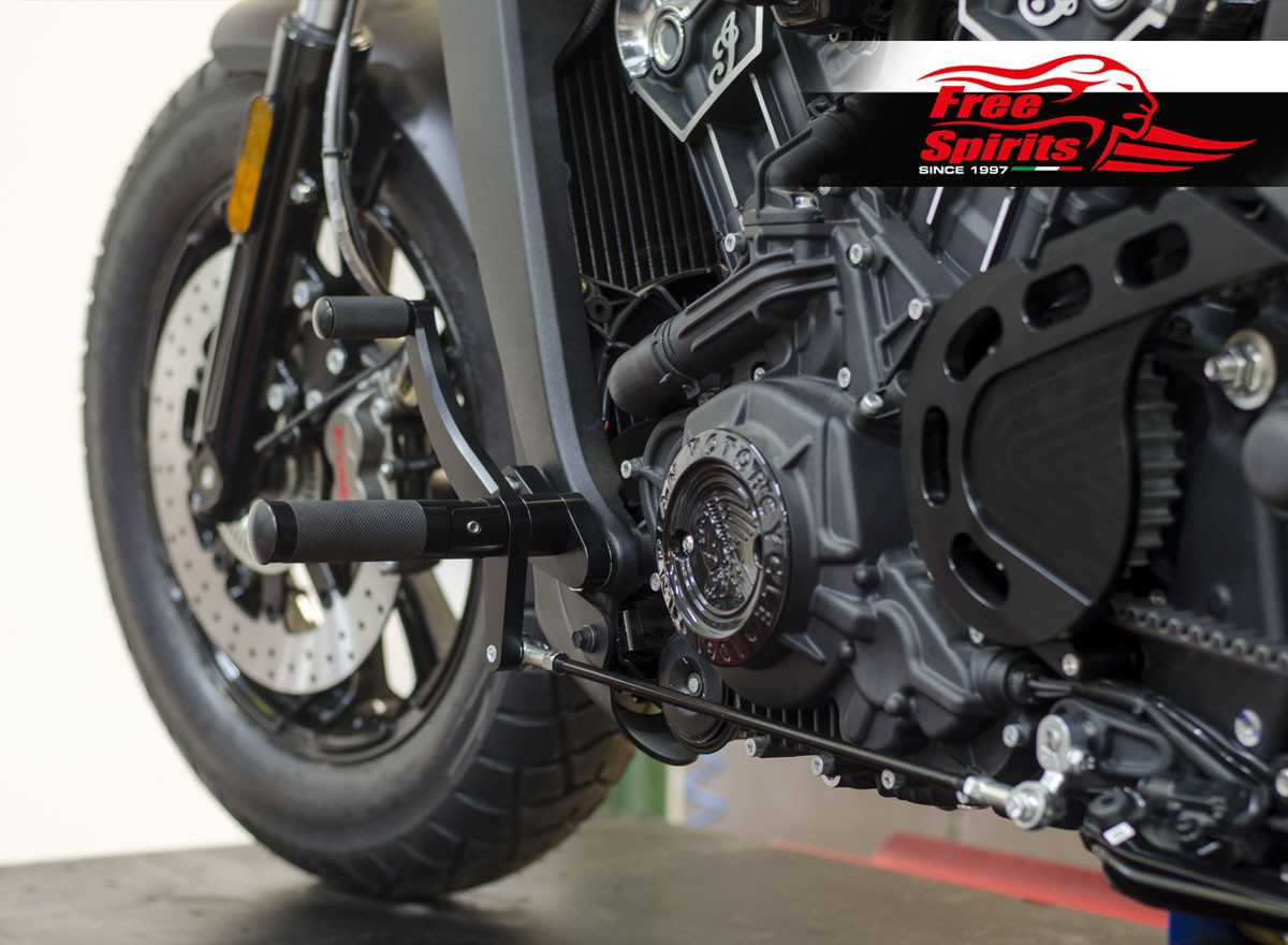 Free Spirits 60mm Extended Forward Control Kit For 2015-2019 Indian ...