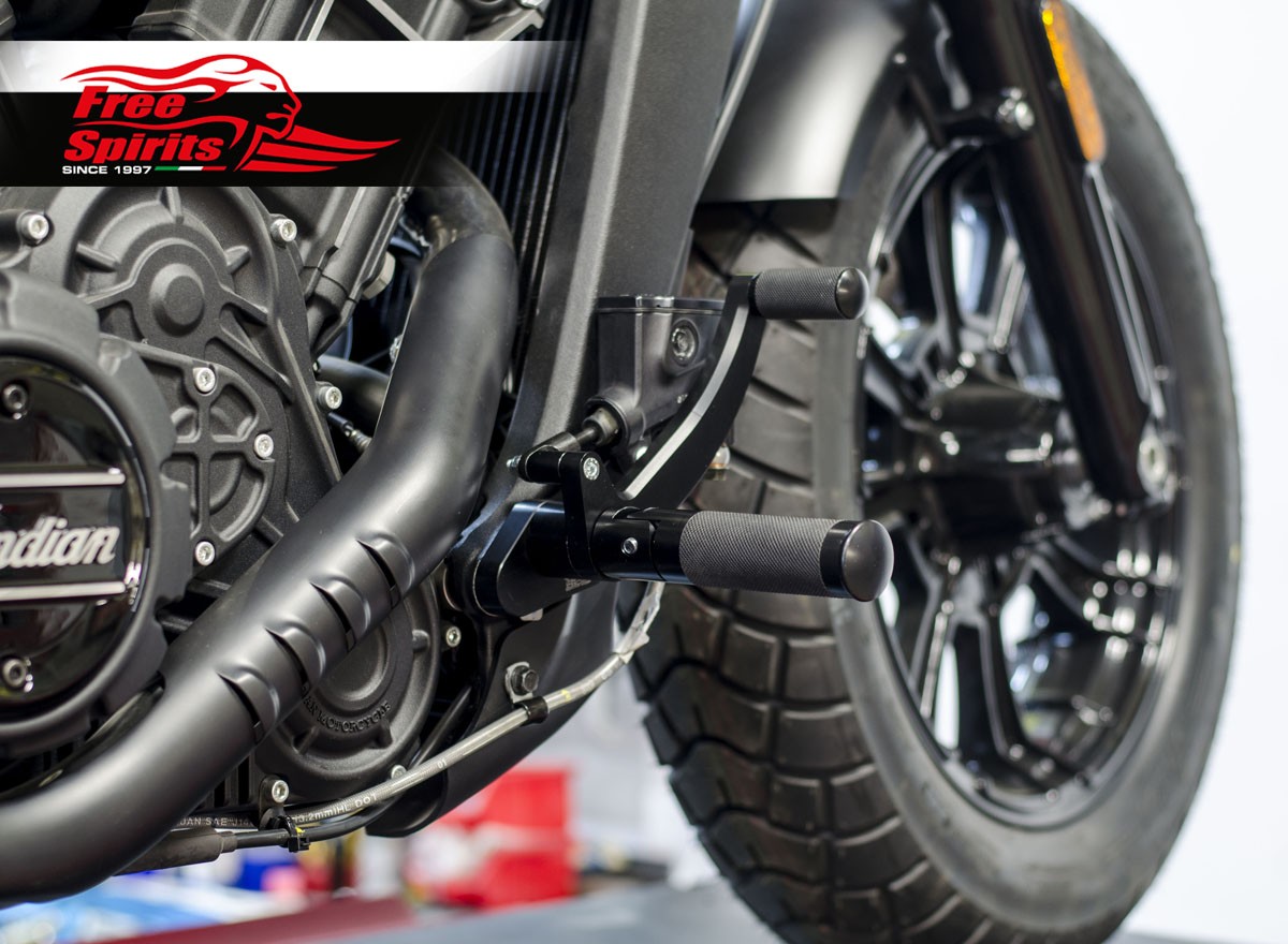 Free Spirits 60mm Extended Forward Control Kit For 2015-2019 Indian ...