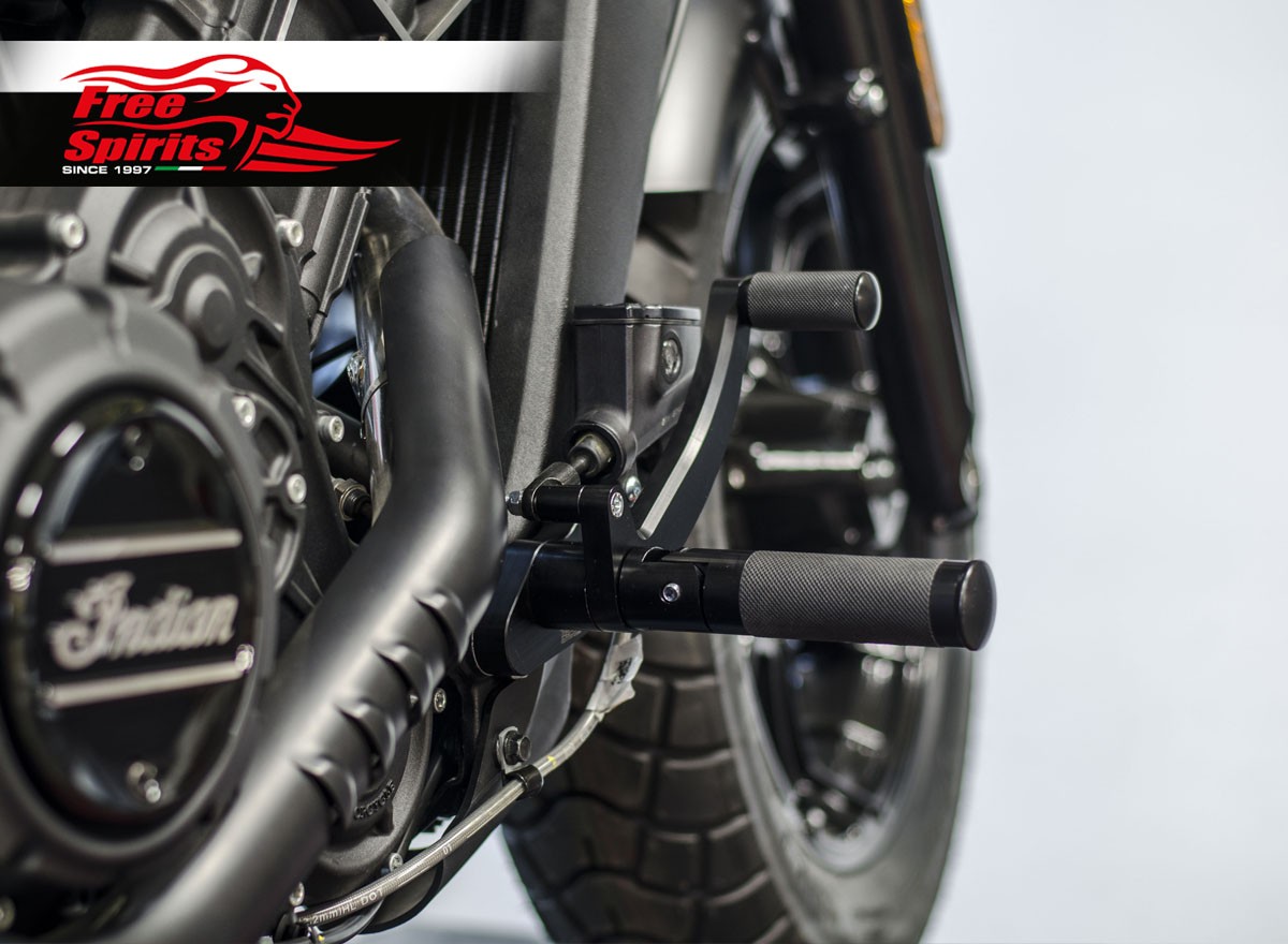 Free Spirits 60mm Extended Forward Control Kit For 2015-2019 Indian ...