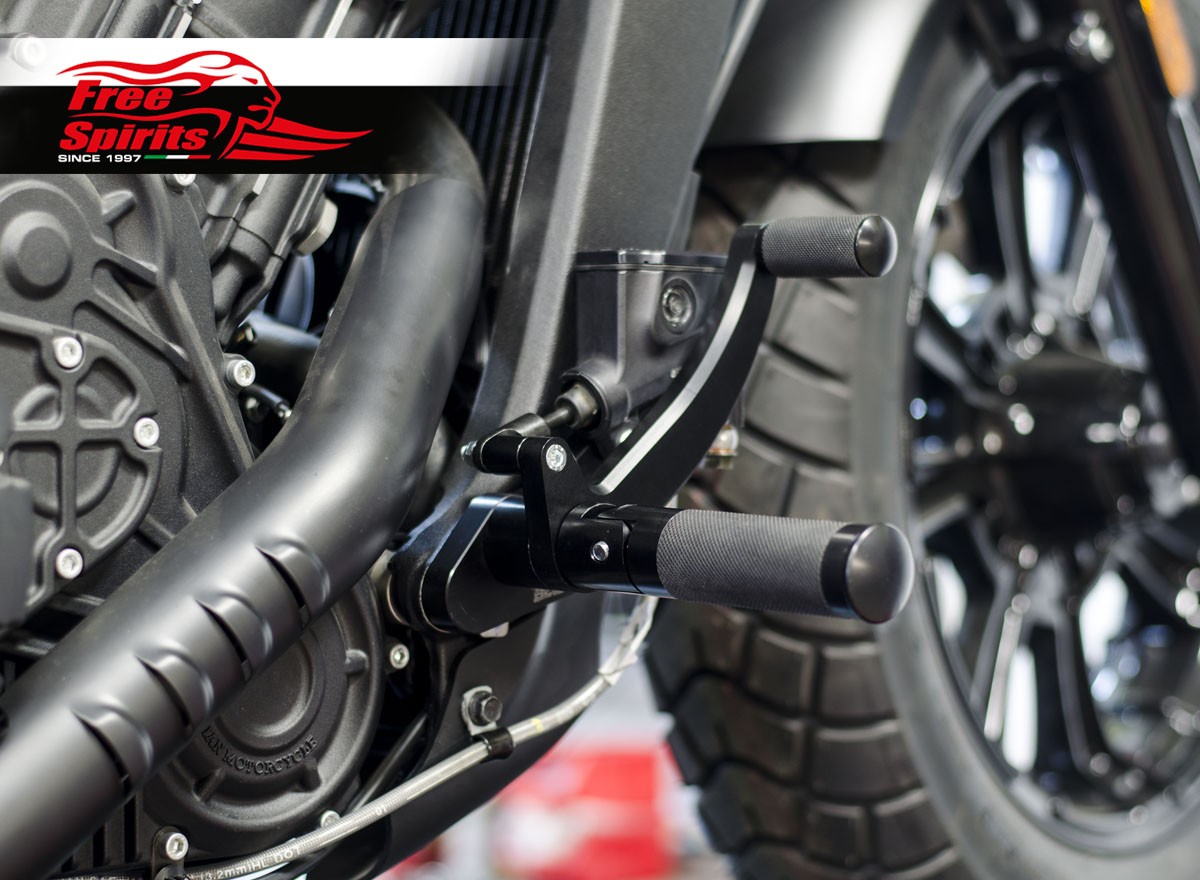 Free Spirits 60mm Extended Forward Control Kit For 2015-2019 Indian ...