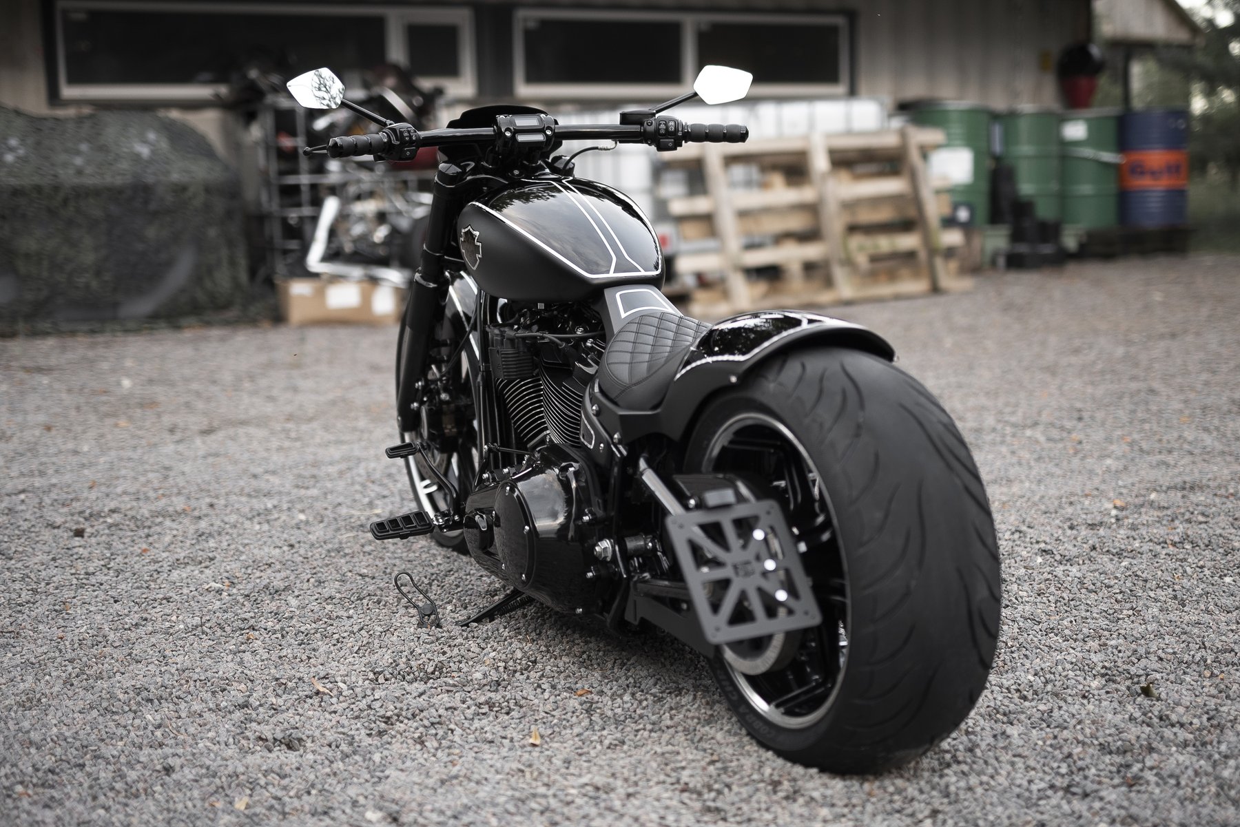 Killer Custom License Plate Bracket In Black Finish For 2013-2017 ...