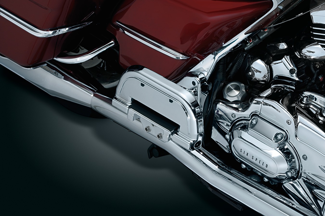 Kuryakyn Premium Folding Floorboards For Driver Or Passenger In Chrome ...