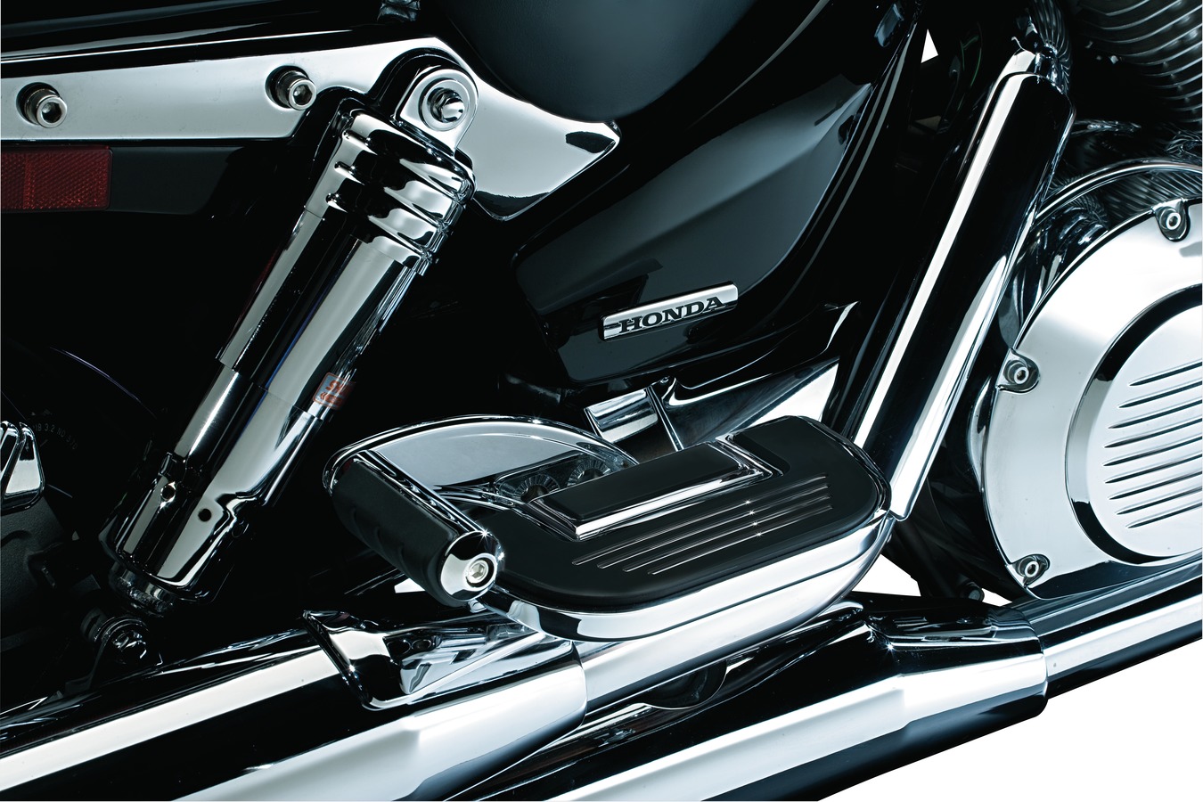 Kuryakyn Premium Folding Floorboards For Driver Or Passenger In Chrome ...