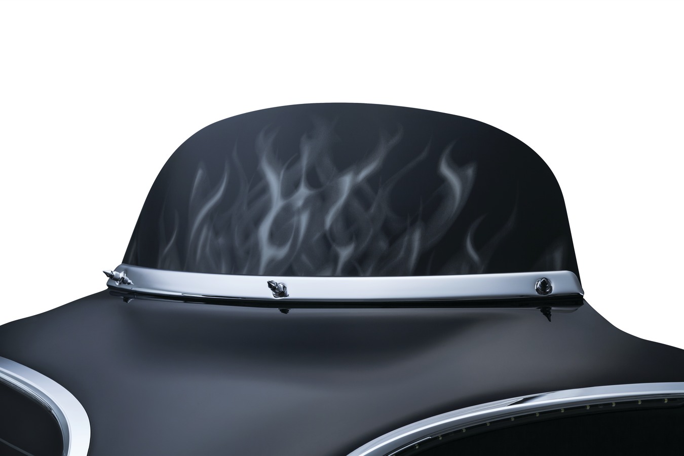 Kuryakyn Smooth Windshield Trim For Harley Davidson Touring & Trike ...