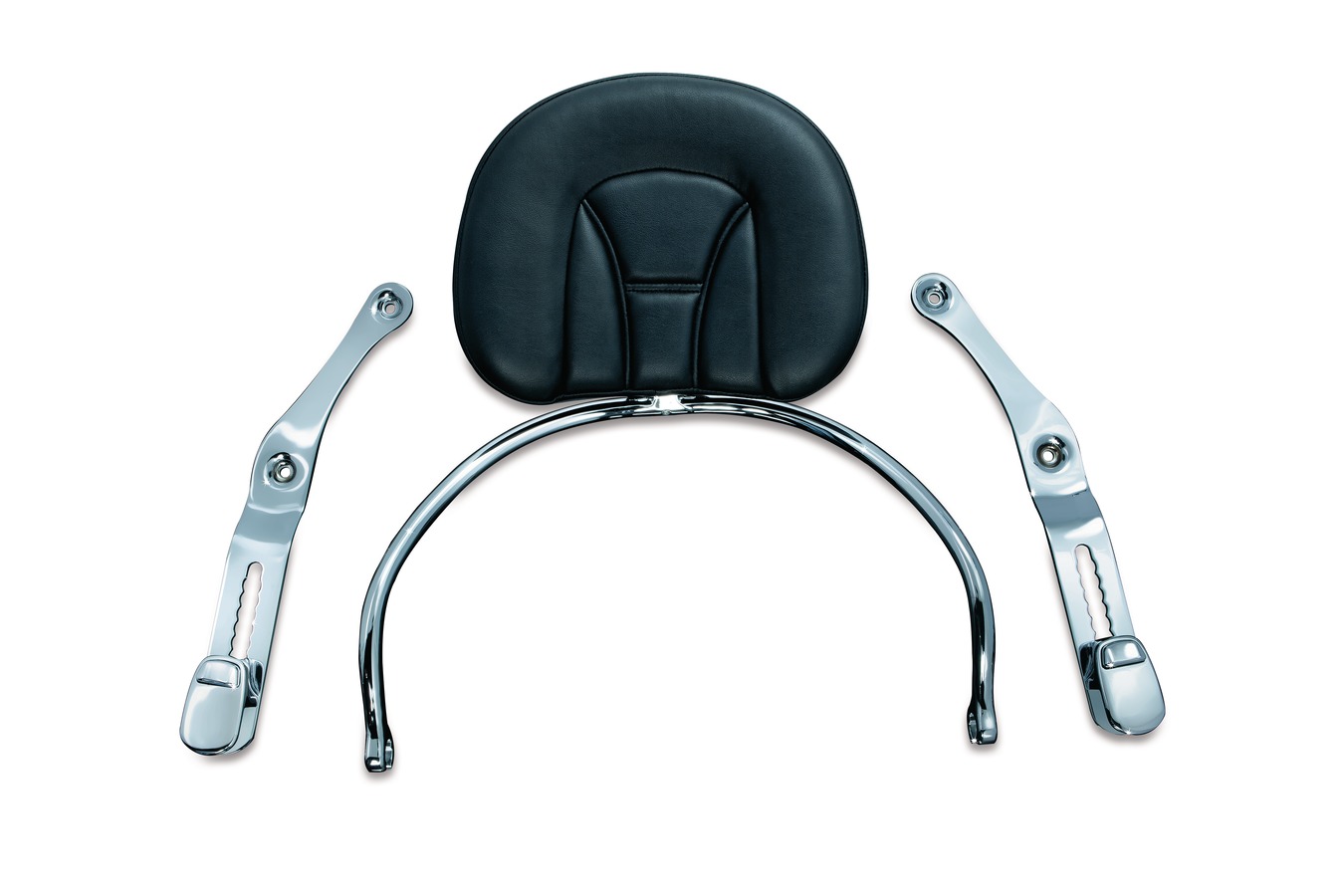 Kuryakyn Revolution Driver Backrest In Chrome For Honda 2012-2017 Gold ...