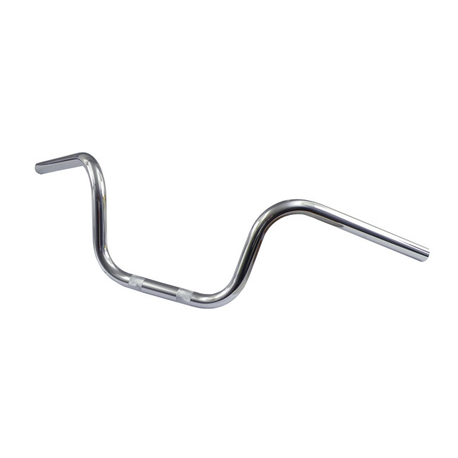 Biltwell Chumps 1 Inch Smooth Handlebars in Chrome Finish For Universal ...