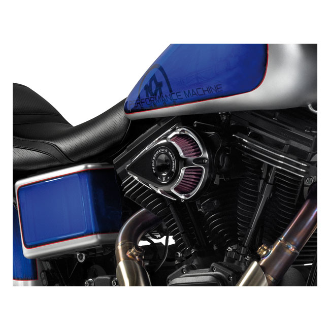 Performance Machine Jet Air Cleaner in Contrast Cut Finish For 1991 ...