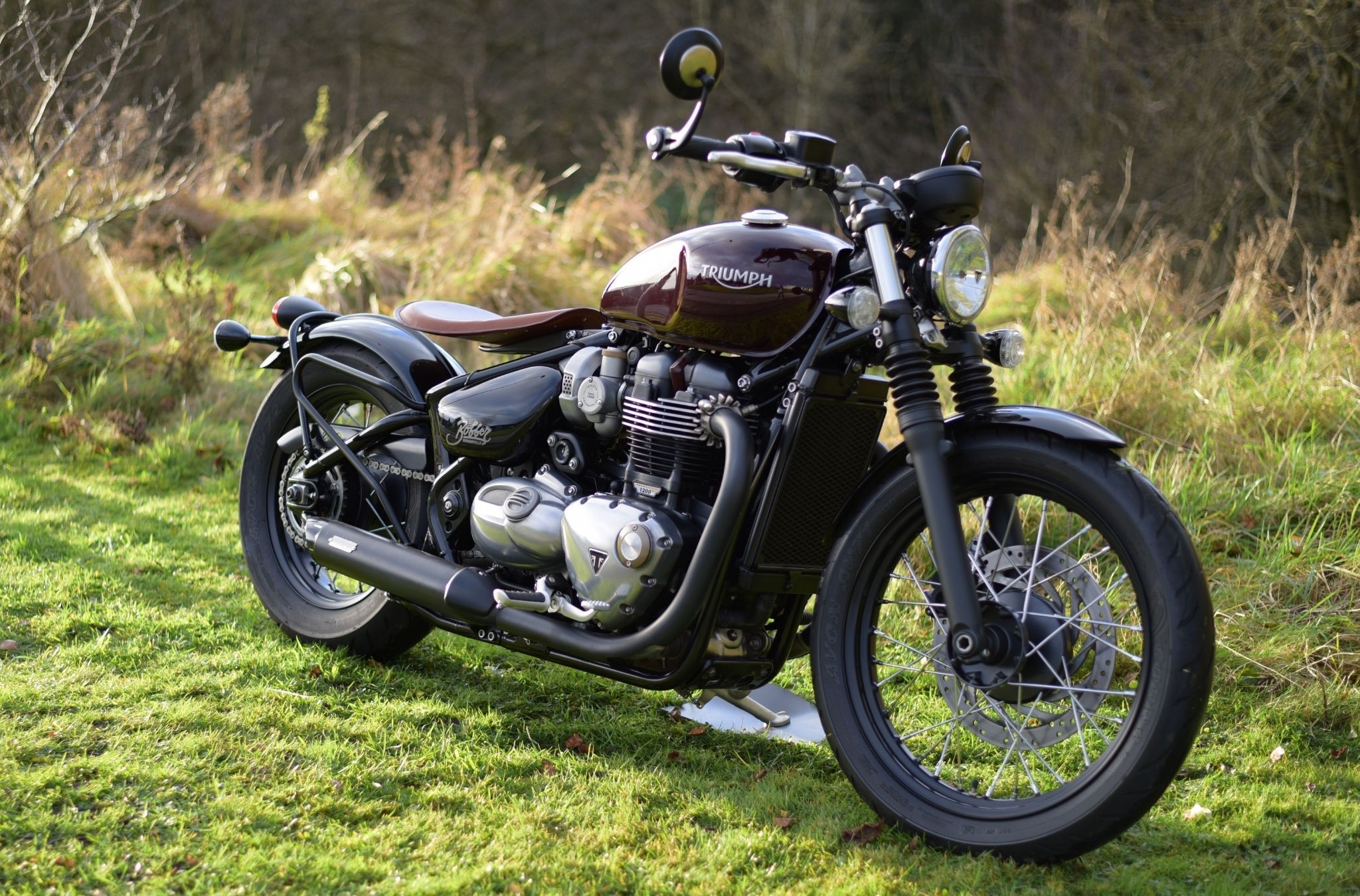 Darkstar 16 Inch Long x 14 Inch Wide Lone Rider Solo Seat in Dark Brown ...