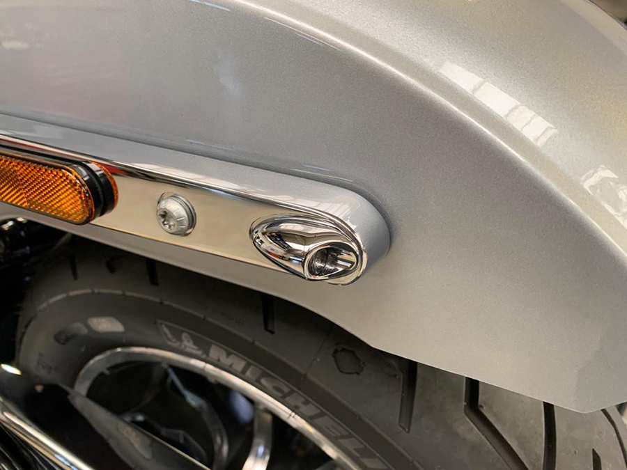 Kodlin Mini Fender Strut 3-1 Taillight/Turn Signal Combo In Chrome ...