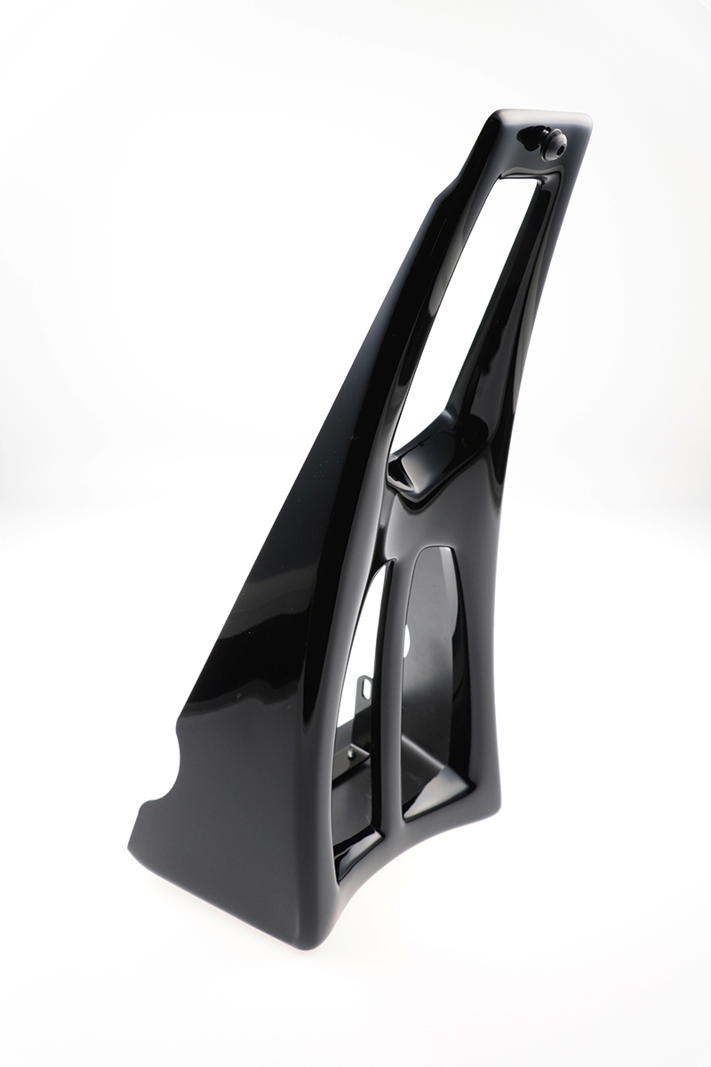 Cult Werk Gloss Black Custom Radiator Cover For Harley Davidson 2010 ...