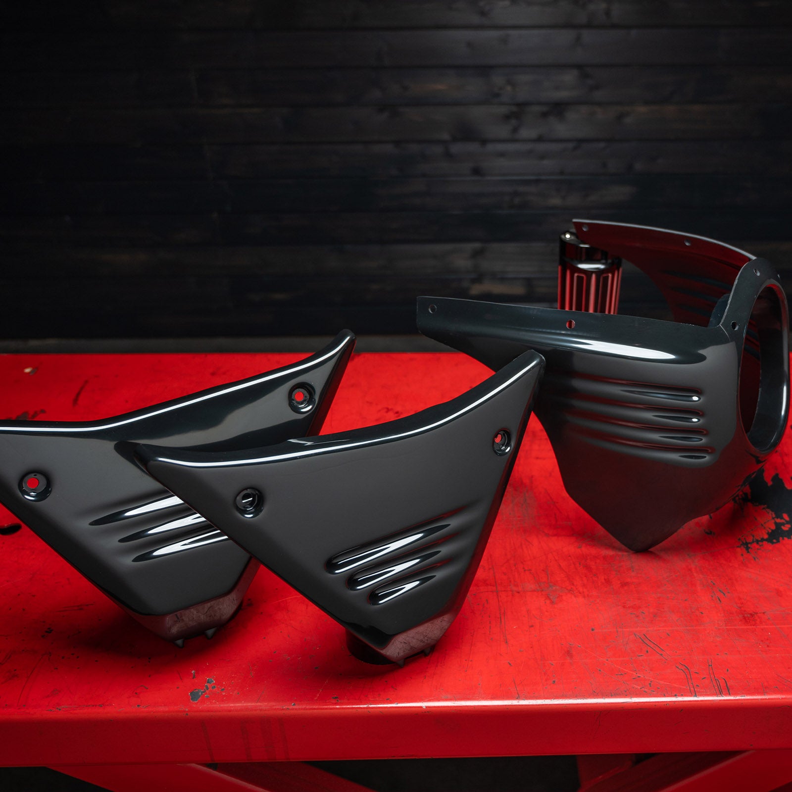 Arlen Ness Louvered Side Covers For Harley Davidson 1982-1994 & 1999 ...