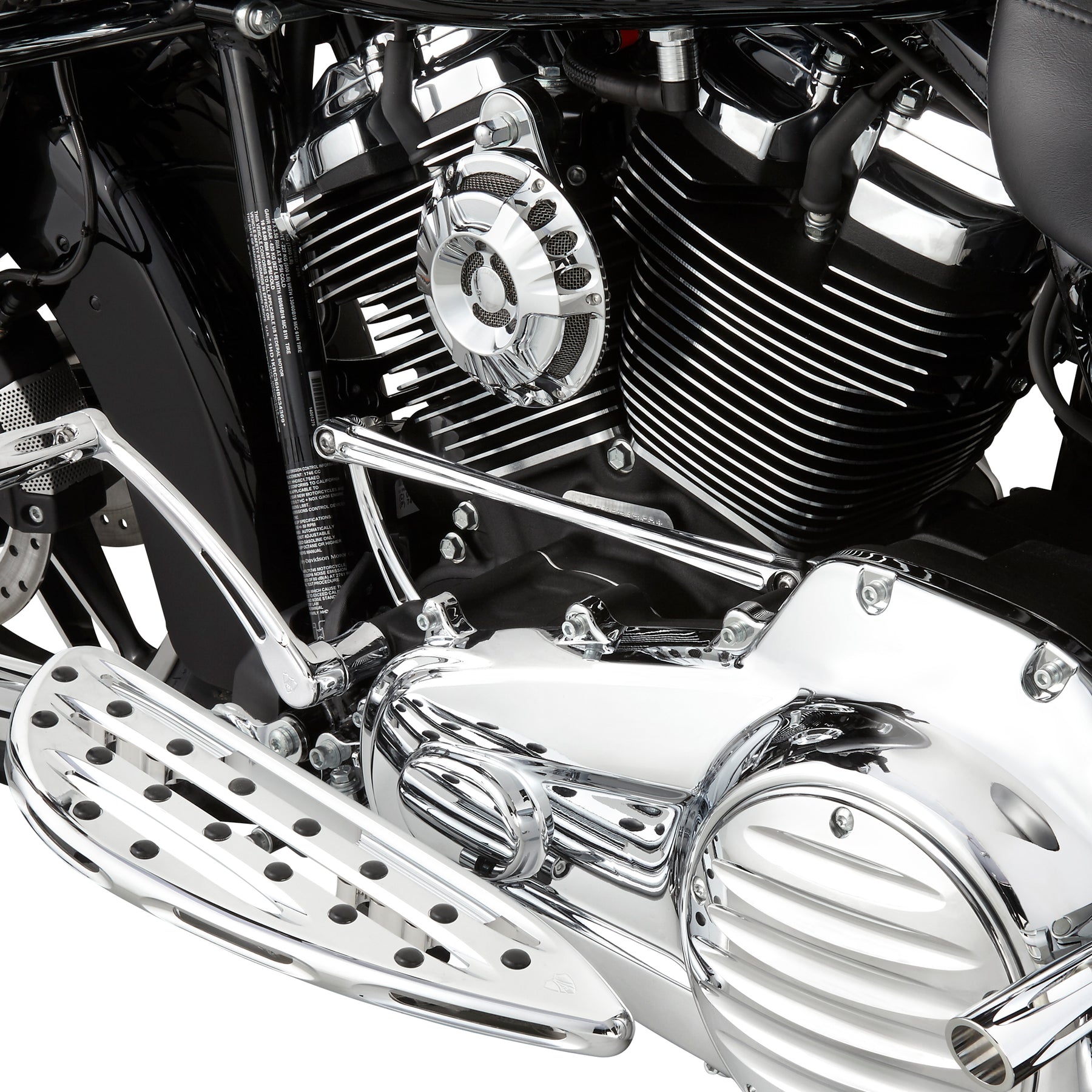 Arlen Ness Deep Cut Horn Kit In Chrome For Harley Davidson 1991-2021 ...