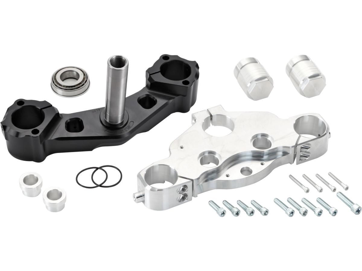 Ricks Motorcycles 7 Degree Raked Triple Tree For Harley Davidson 1997 ...