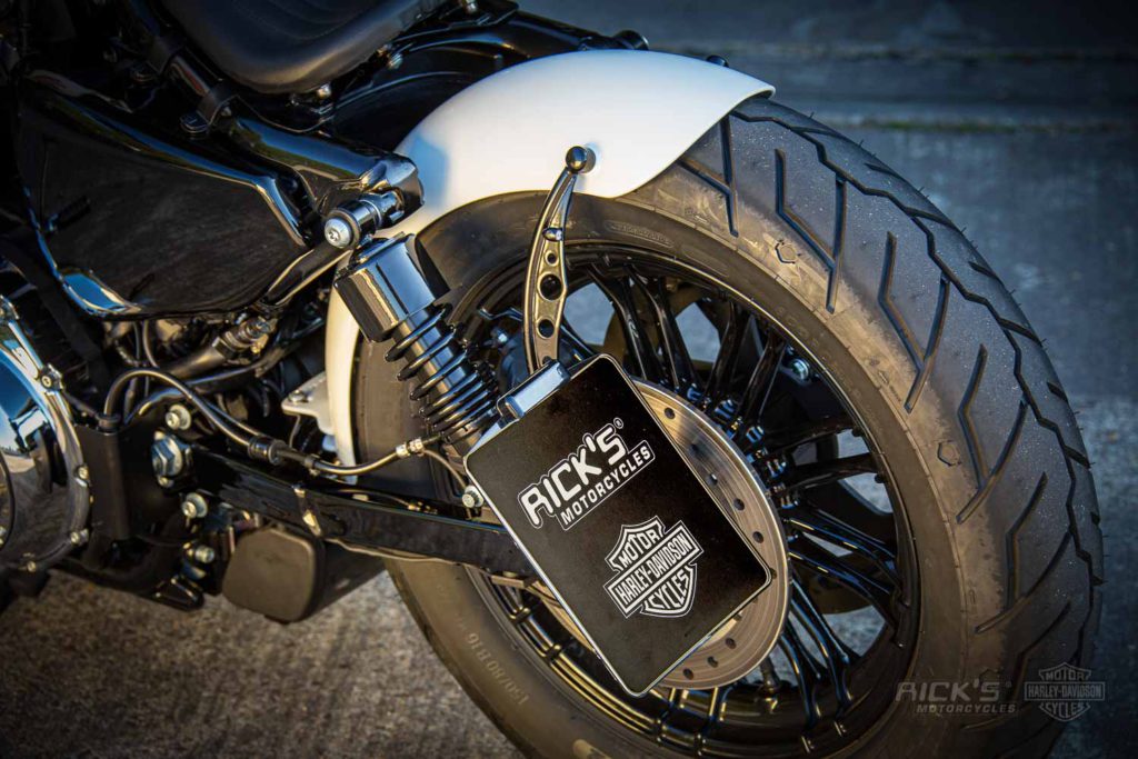 Ricks Motorcycles Steel Bobber Rear Fender For Harley Davidson 2010 ...