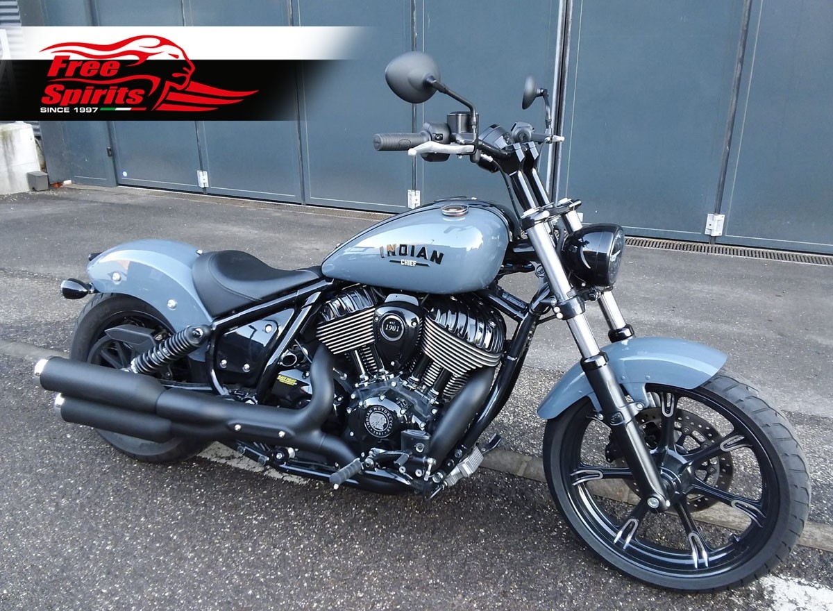 Free Spirits Handlebar Risers 6 Inch Rise For Indian Chief Models ...