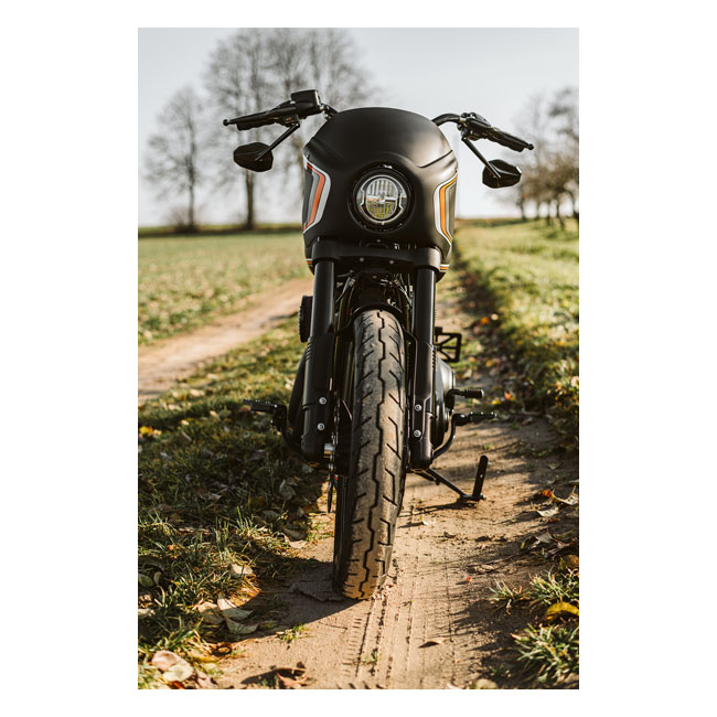 Killer Custom Fairing Kit in Black Finish For 2020-2023 M8 Softail Low ...