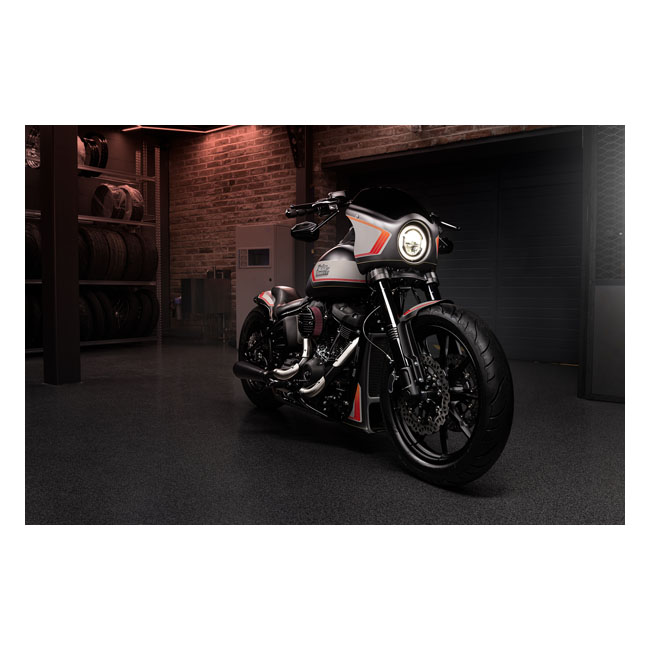 Killer Custom Fairing Kit in Black Finish For 2020-2023 M8 Softail Low ...