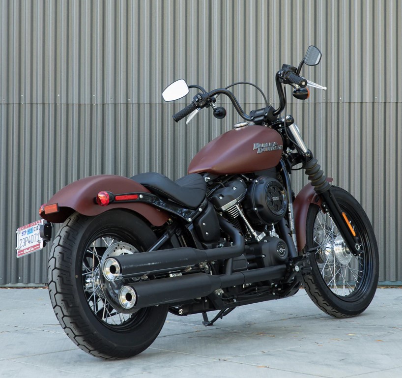 Biltwell Chumps Handlebars In Black Finish For Harley Davidson 1982 ...