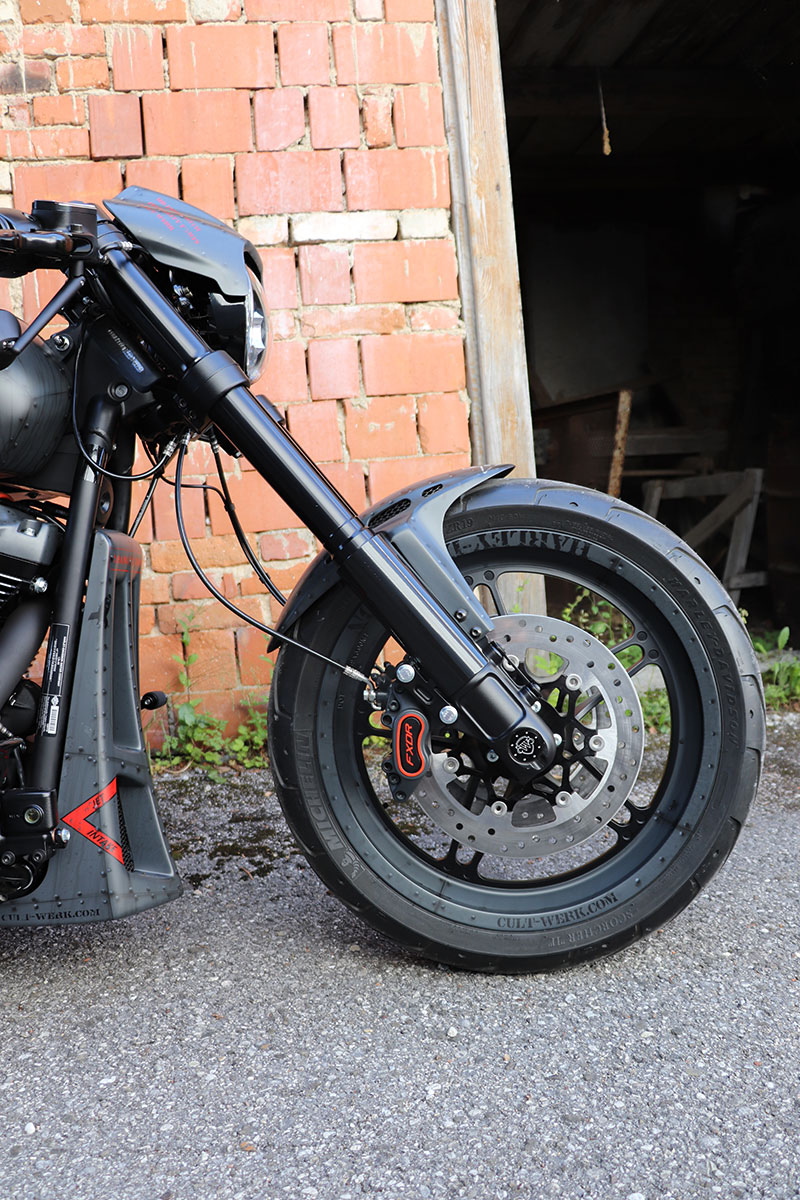 Cult Werk Lower Fork Covers For Harley Davidson 2018-2023 Softail Fat ...