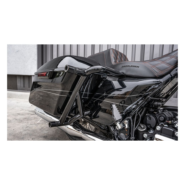 Burly Brand Brawler Front & Rear Crash Bar Kit For Harley Davidson 2009 ...