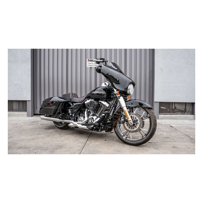 Burly Brand Brawler Front & Rear Crash Bar Kit For Harley Davidson 2009 ...