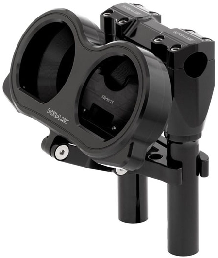 Kraus Road Glide Gauge Bezel In Black For Harley Davidson 2014-2023 ...