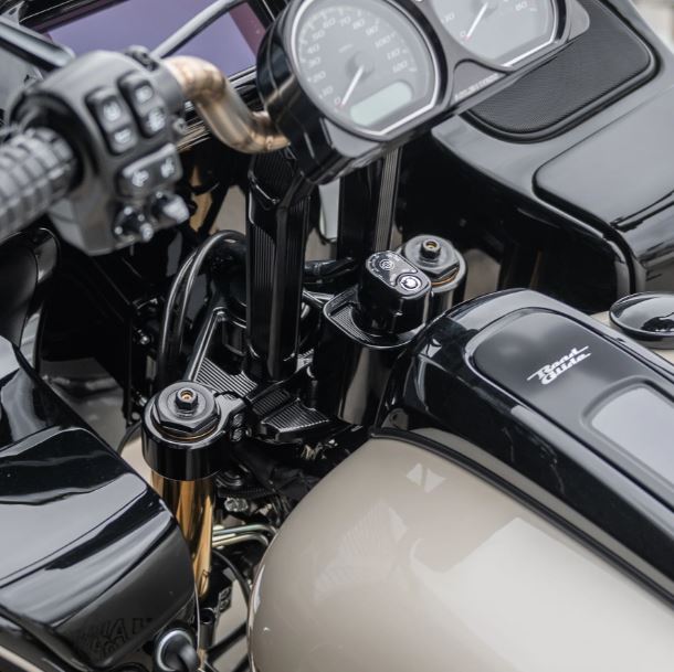 Arlen Ness Method Triple Trees In Black For Harley Davidson 2015-2023 ...