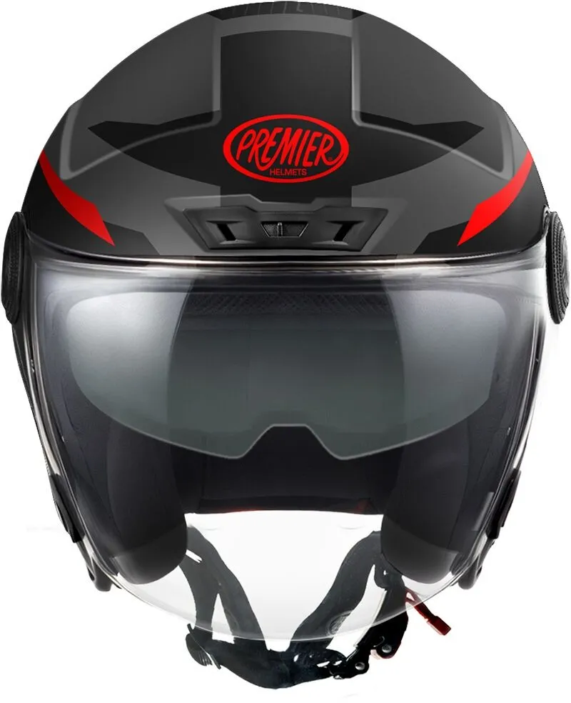 Premier Helmets City Fly Evo FA Helmet (APJETCITFIB17M000S) | ARH Custom UK