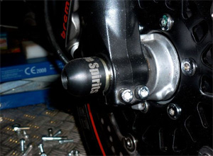 Free Spirits Front Axle Protector/Sliders 2005-2010 Triumph Speed ...