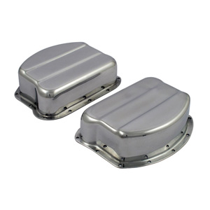 Paughco Panhead Rocker Box Covers In Aluminium Stock Style Polished ...