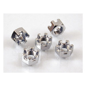 Gardner Westcott Front Axle Castle Nut, Chrome For 1941-2002 B.T And XL ...