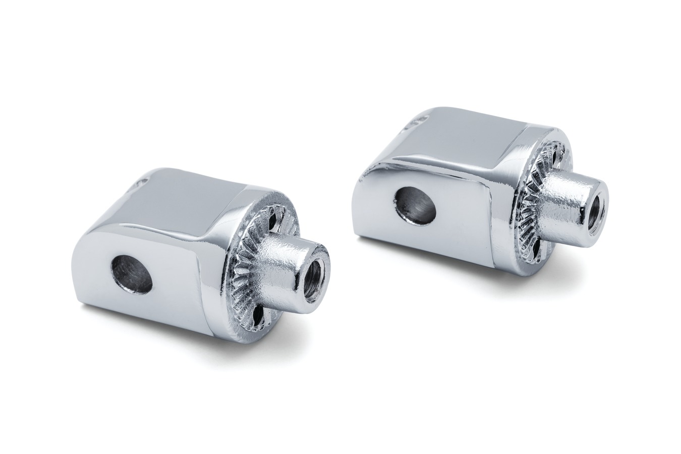 Kuryakyn Rear Splined Peg Adapters For Kawasaki & Yamaha Motorcycles In ...