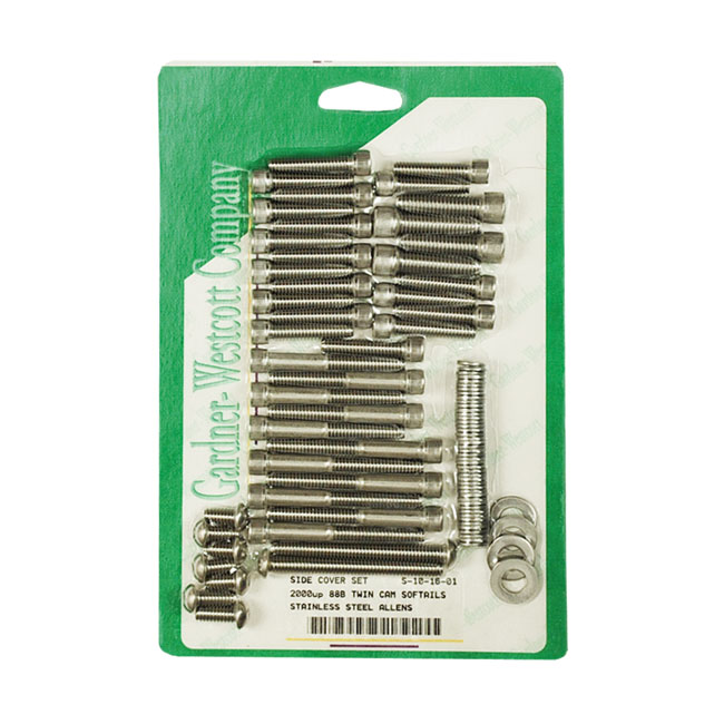 Gardner Westcott B.T. Side Cover Mount Kit in Stainless Allen Finish ...