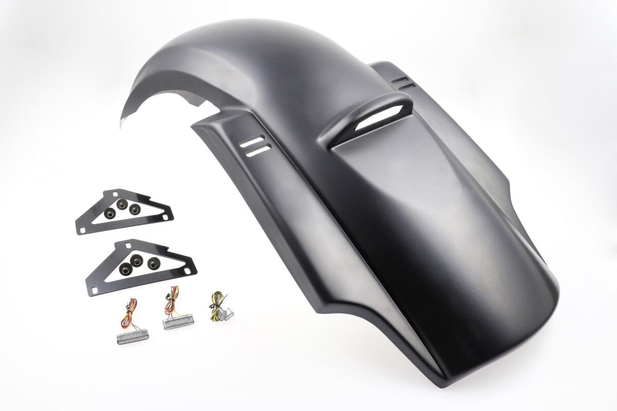 Cult Werk Rear Fender Cover Kit Unpainted For Harley Davidson 2014-2023 ...