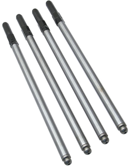 S&S Twin Cam Adjustable Chrome Moly Pushrod Set +.243 Cylinder ...