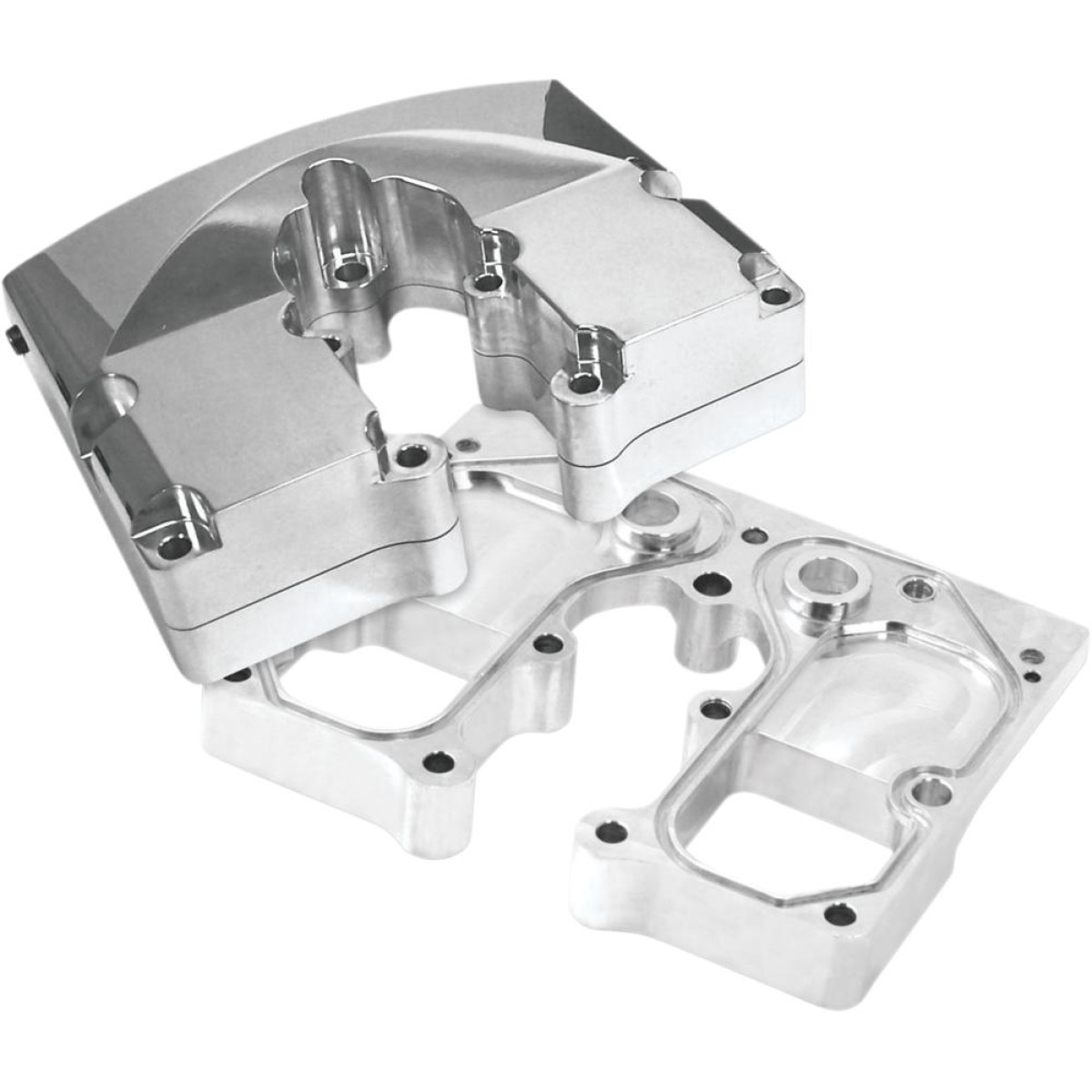 S&S Cycle Rocker Box Cover Kit Gaskets For 66-84 Shovelhead In Polished ...