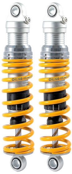 Ohlins STX36 Twin S36E Shock Absorbers For Harley Davidson 2006-2018 ...