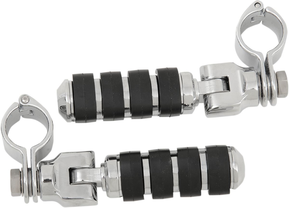 Kuryakyn Small ISO-Pegs With Mounts & 1 1/4 Inch Magnum Quick Clamps In ...