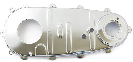 Doss Steel Inner Primary Cover In Chrome For Harley Davidson 1936-1954 ...