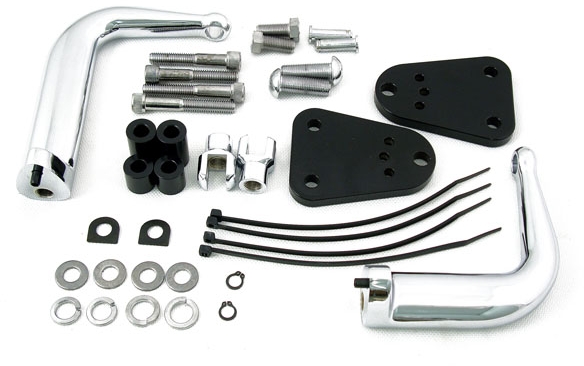 Doss Adjustable Sportster Highway Bar Kit For Harley Davidson 2004-2021 ...