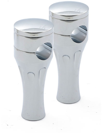 Doss Talon Chrome Riser Kit For 1 Inch Handlebars & 4 Inch Rise ...