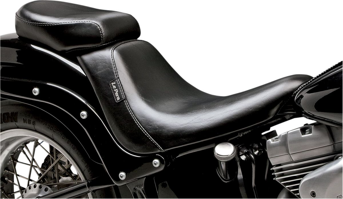 Le Pera Bare Bones Smooth Pillion Pad In Black For Harley Davidson 2007 ...