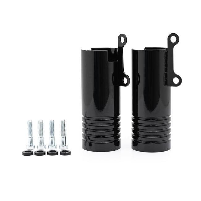 Killer Custom Lower Fork Covers In Gloss Black For Harley Davidson 2019 ...