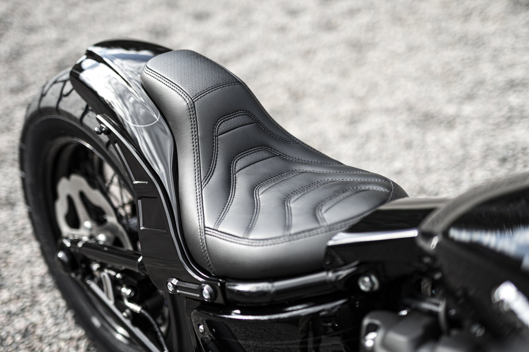 Killer Custom Predator Seat For Bobbstr Fender Kit For Harley Davidson ...