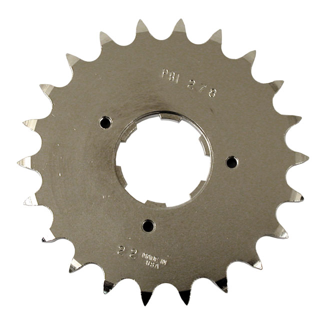 PBI 22 Tooth Steel Transmission Sprocket For Harley Davidson 1979-1985 ...