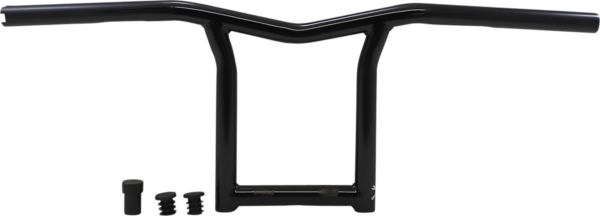 Burly Brand 10 Inch High Sid Handlebar In Black For Harley Davidson ...