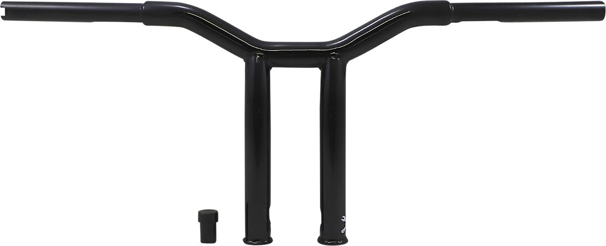 Burly Brand 10 Inch High Dominator Raked 1-1/4 Inch T-Bar Handlebars In ...