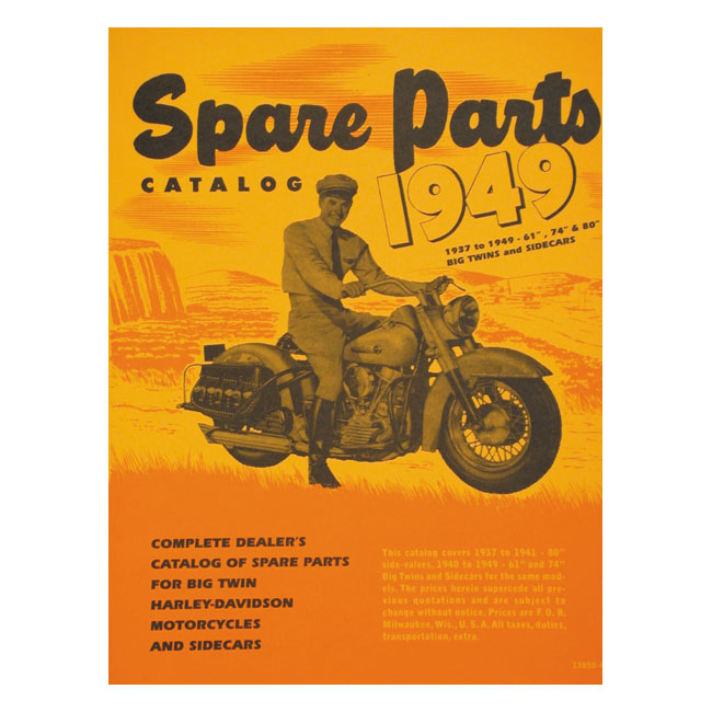Samwel Supplies Catalog For 1937-1949 Big Twin And Sidecars (ARM802309 ...