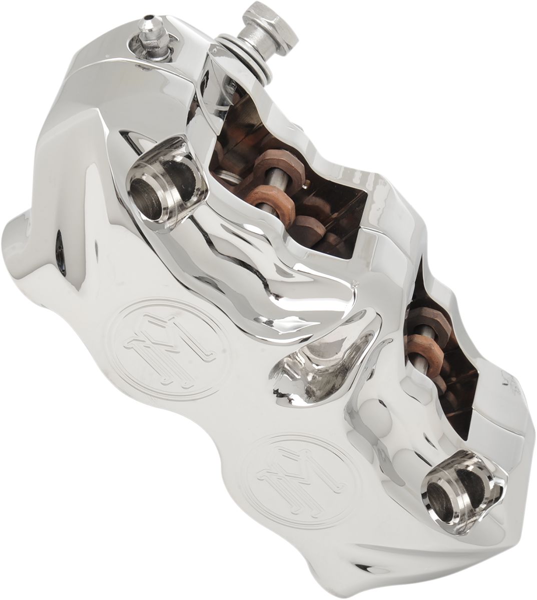 Performance Machine Front Left 4 Piston Radial Mount Caliper In Chrome ...